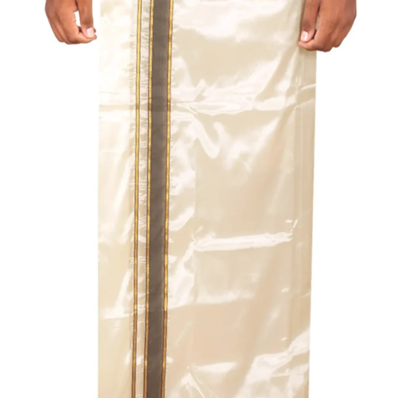 Silk Mix Dhotis Online | Traditional Mayilkan Heritage Wear